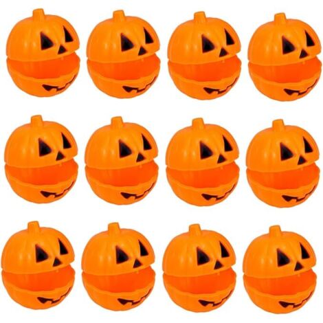 CCYKXA 6x6cm 24 Pieces Halloween Pumpkin Boxes Set Mini Pumpkin ...