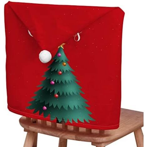 CCYKXA Dining Room Chair Cover, Merry Christmas Chair Cover, Washable ...