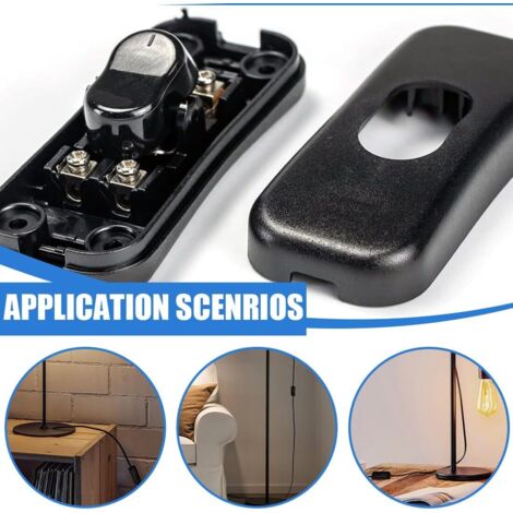 CCYKXA Double Pole Switch, 4 pcs, Inline Switch Replacement, Bedside ...