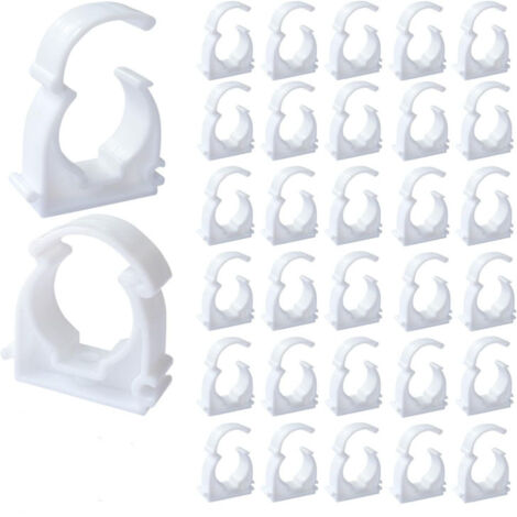 CCYKXA 20mm Multilayer Pipe Clips, 50pcs Pipe Clamps for Water Pipes ...