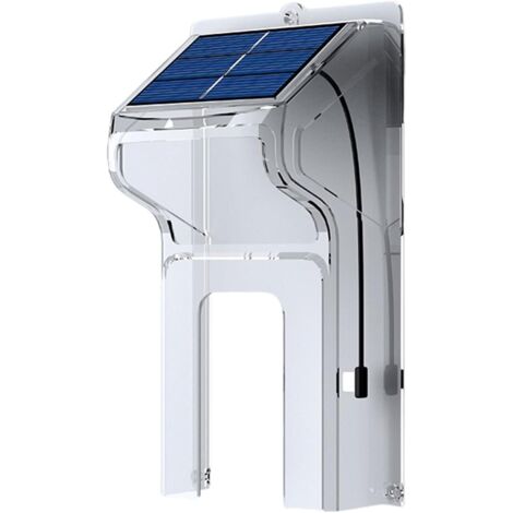 CCYKXA Rain cover for doorbell with solar panel