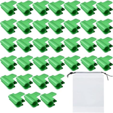 CCYKXA Pack of 40 clips for garden greenhouses, clips for garden shade ...