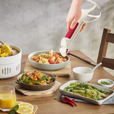 CCYKXA Anti-scalding bowl tongs Anti-scalding kitchen tong holder for ...