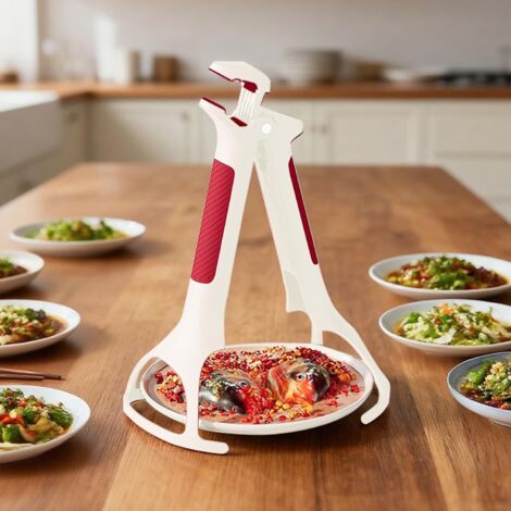 CCYKXA Anti-scalding bowl tongs Anti-scalding kitchen tong holder for ...