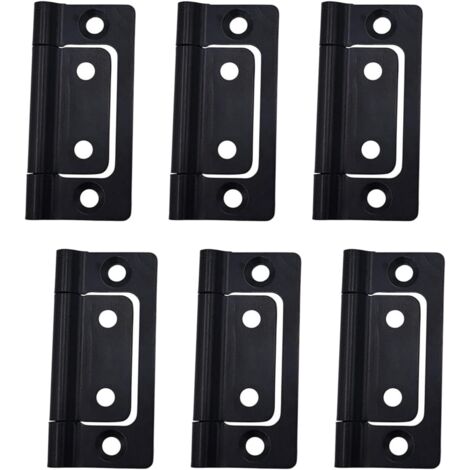 CCYKXA Set of 6 recessed hinges, 5.1 x 2.5 cm, silent rolling door ...