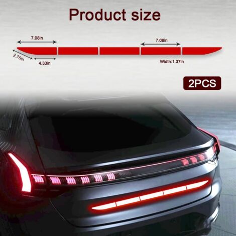 CCYKXA Powerful reflective car stickers – Warning and high nighttime ...
