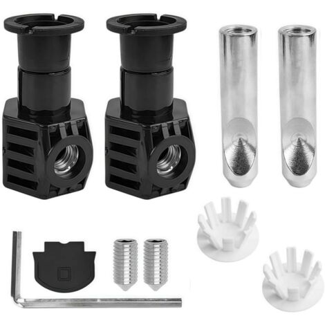 CCYKXA Toilet Bowl Fixing Kit for Wall-Hung Toilets, Including Fixing ...