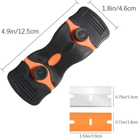 CCYKXA PCS Hob Scraper with 10 Plastic Scrapers + 10 Metal Blades ...
