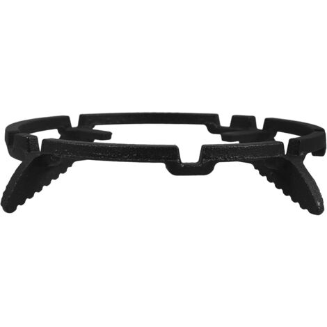 CCYKXA Heavy-Duty Cast Iron Wok Support with Non-Slip Design, 4 Prongs ...