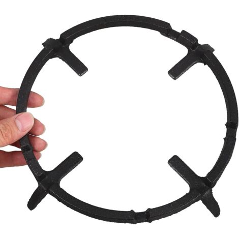 CCYKXA Heavy-Duty Cast Iron Wok Support with Non-Slip Design, 4 Prongs ...