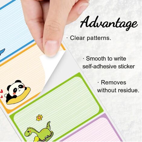 CCYKXA Roll / 280 Pcs Self-Adhesive Labels, Self-Adhesive Labels ...