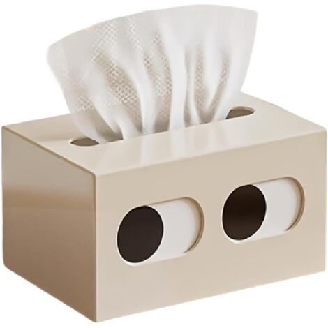 CCYKXA Cute Expression Plastic Tissue Box - 1 Piece. Design suitable ...