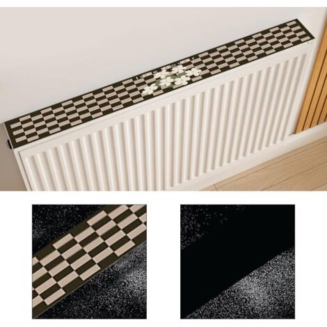 CCYKXA Aesthetically pleasing radiator mat that effectively blocks dust ...