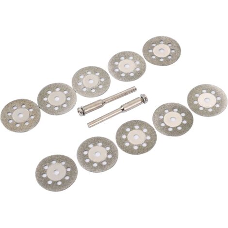 CCYKXA Set of 12 mini perforated cutting discs, 25 mm, diamond, cutting ...
