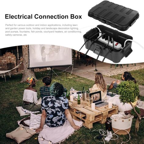 CCYKXA Waterproof Cable Box (34.52412CM) – IP54, Weatherproof, Ideal ...