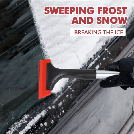 CCYKXA Car Ice Scraper, 38.5cm Snow Scraper with Non-Slip Handle ...