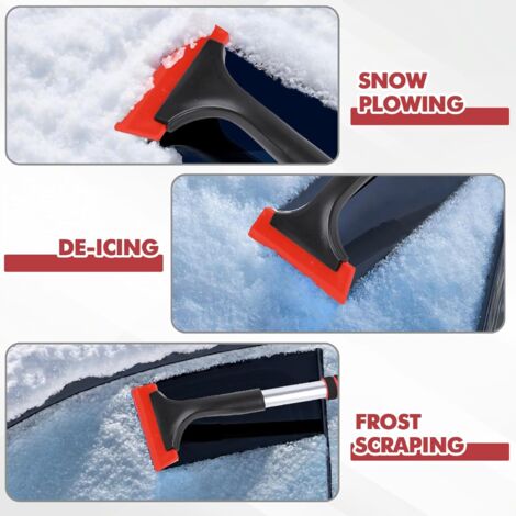 CCYKXA Car Ice Scraper, 38.5cm Snow Scraper with Non-Slip Handle ...