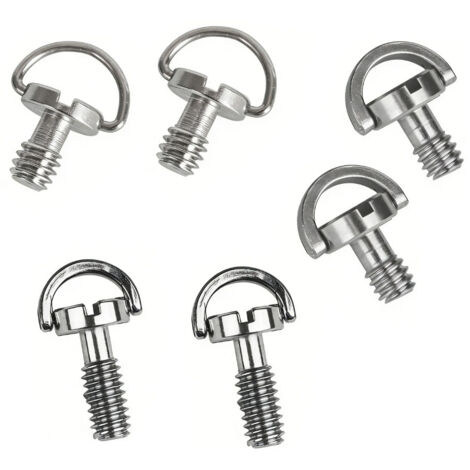 CCYKXA Set of 6 1/4" camera mounting screws, threaded screws with ...
