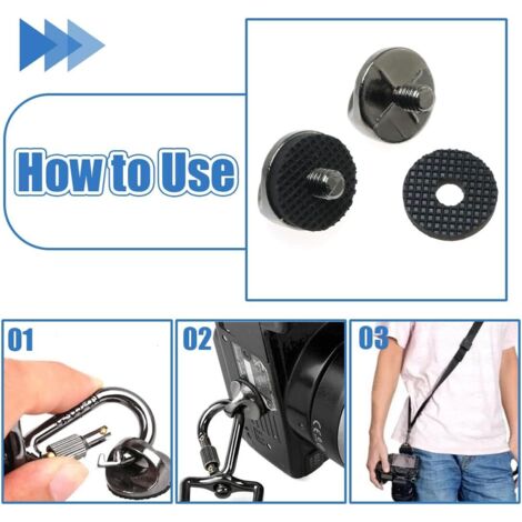 CCYKXA Screws for tripods and monopods, 6 adapter screws for camera ...
