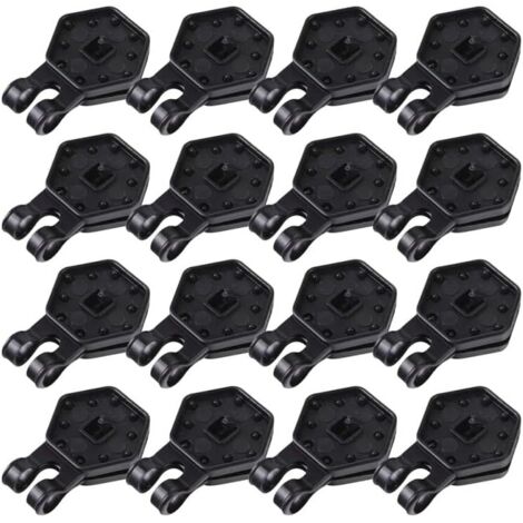 CCYKXA Pack of 50 fixing clips for sunshade netting - Heavy-duty mesh ...