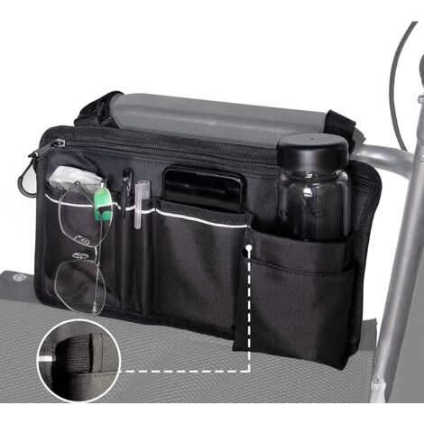 Serbia – Sac latéral étanche pour fauteuil roulant – 4 poches pour ...