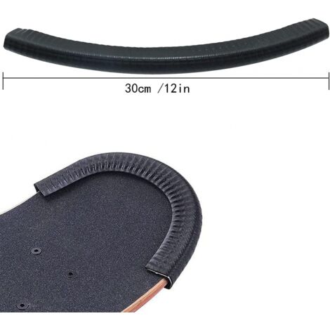 2Pair Protections pour le nez et la queue de planche de skateboard ...
