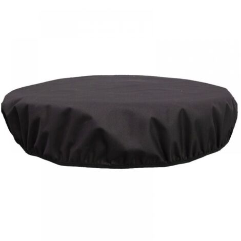 Housse de protection ronde pour foyer extérieur, protection complète ...
