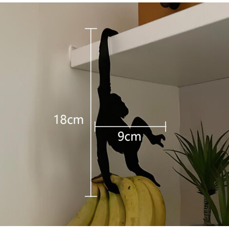 Lntyq Support Banane Singe, 3 Pcs Support Pour Bananes Support Banane ...