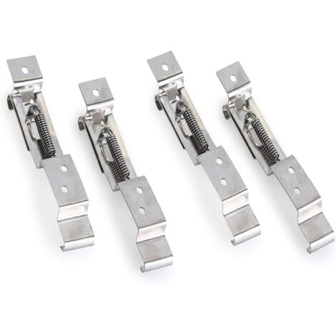 Lntyq 2pcs Remorque Nombre Plaque Clips Licence Support de Plaque de ...