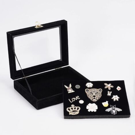 Ahlsen Pin Box Cabinet Broche Collection Vitrine avec Fenêtre ...
