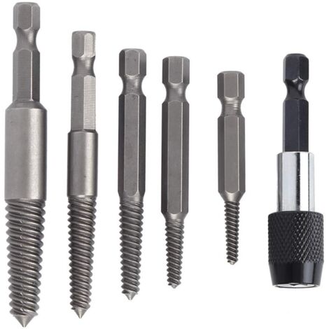 Ahlsen Lot de 6 Extracteurs de Vis sans Tête, Ensemble Extracteur de ...
