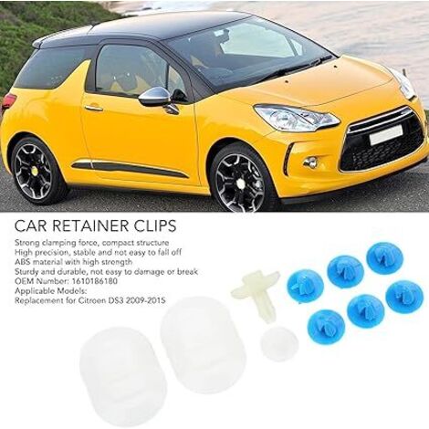 Ahlsen 10 Pièces Clips de Fixation de Jupe Latérale de Voiture, Clips ...
