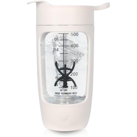 Shaker électrique - 600 ml - Mixeur électrique rechargeable par USB ...