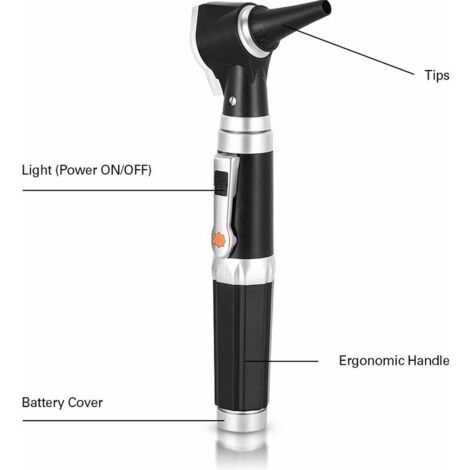 Mini Otoscope Oreille,Grossissement Diagnostic Inspection Scope de l ...
