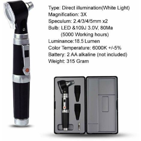 Mini Otoscope Oreille,Grossissement Diagnostic Inspection Scope de l ...