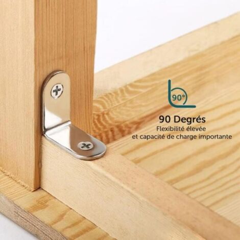 40 supports de montage 30x30 mm
