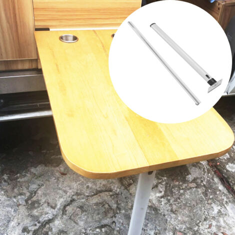 Pied de table pour camping-car pliable en alu amovible gain de place ...