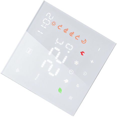 Eosnow Thermostat WiFi intelligent Tuya, commande vocale, écran LCD ...