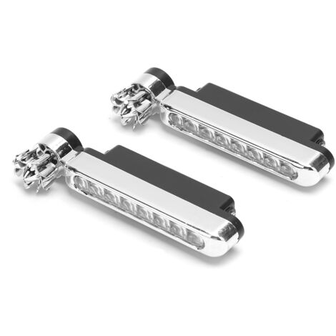 Eosnow 2pcs 8leds Car universelle Énergie éolienne Powered Daytime ...