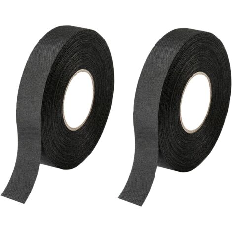 2 PCS Ruban de Câbles, 19mm15m Ruban Isolant Electrique Tissu ...