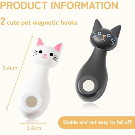 2 pcs Supports de Télécommande Magnétiques Amélioré, Sans Perçage ...