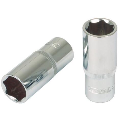 KS-Tools 918.1430-E 1/4" CHROME+ 6kant-Stecknuss