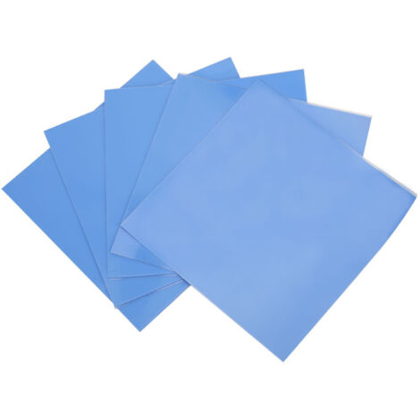 5Pcs Thermal Conductivity Pad 100x100x0.5mm CPU GPU Heat Conduction ...