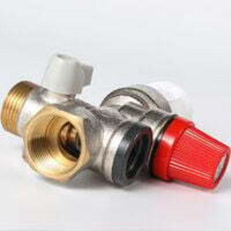 Groupe de sécurité laiton droit pour chauffe eau, cumulus - 20x27 ou 3/4"