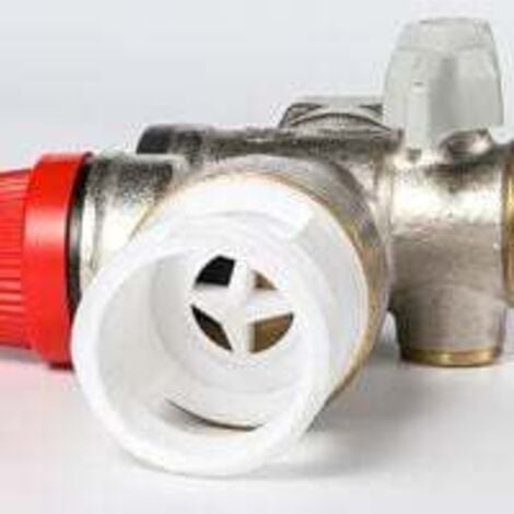 Groupe de sécurité laiton droit pour chauffe eau, cumulus - 20x27 ou 3/4"