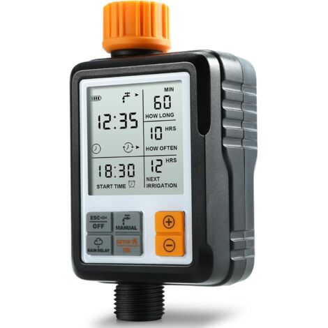 Programmateur arrosage, Système d'arrosage automatique intelligent, contrôleur d'arrosage de ...