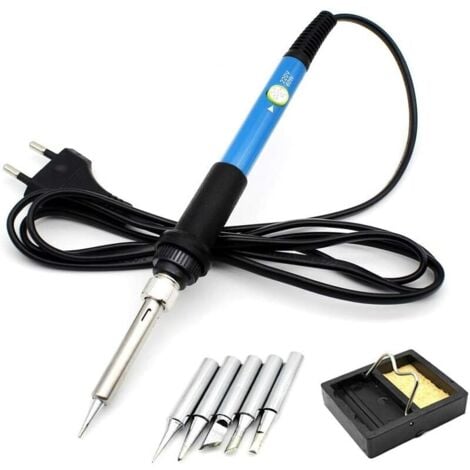 Kit de fer à souder, outil de soudage à température réglable 60W pour l'électronique, avec pompe ...