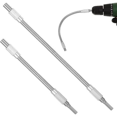 Lot de 2 porte-forets flexibles – Rallonge de foret standard à tige ...