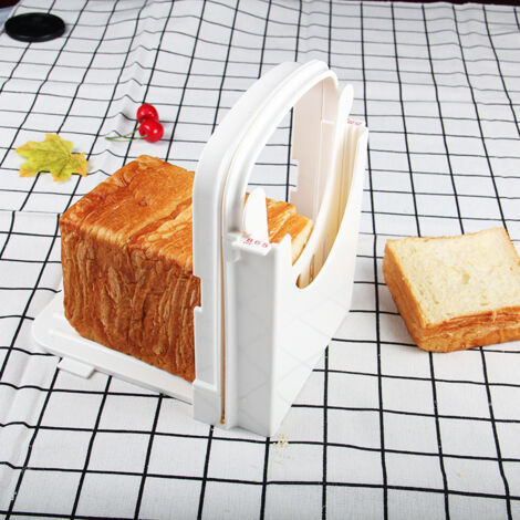 Trancheuse à Pain,Épaisseurs Machine à Trancher Réglable Gâteau et Pain ...