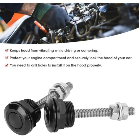 22Mm Quick Release Lock Latch Bumper License Plate Lock Clip Push ...